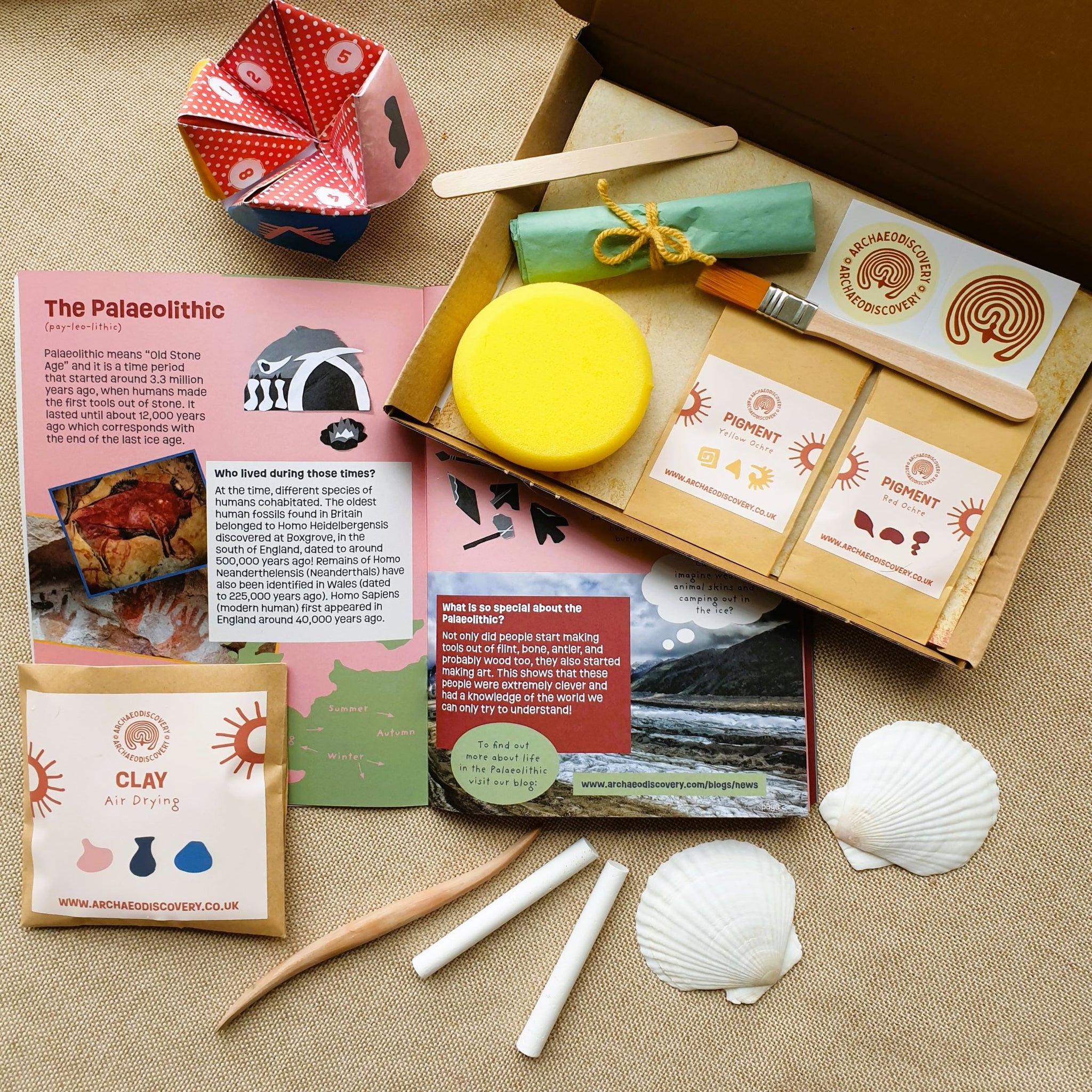 Finds Box - Back to the Palaeolithic | Archaeodiscovery ...